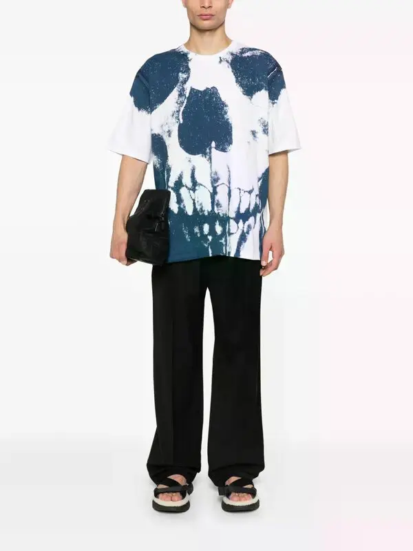 Alexander McQueen Skull-print T-shirt - White