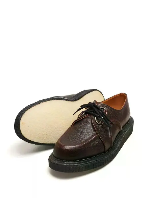 GEORGE COX Leather Boat Shoes