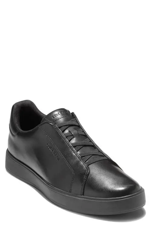 Cole Haan Grandpro Luxe Slip-on Sneaker - Black/black