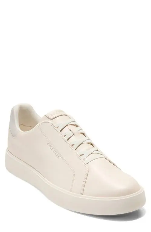 Cole Haan Grandpro Luxe Slip-on Sneaker - Ivory/microchip/ivory