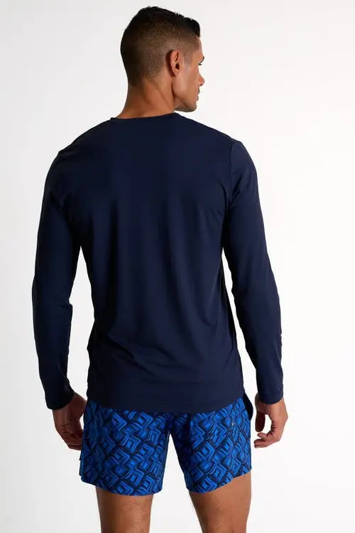 Shan Classic Fit Stretch Swim Trunks