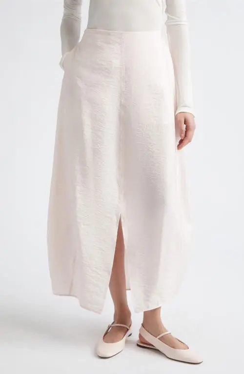 TOTEME Semisheer Silk-blend Parachute Maxi Skirt - Bloom