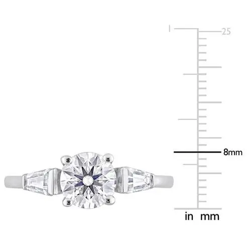 JULIANNA B. Moissanite 3-stone Ring