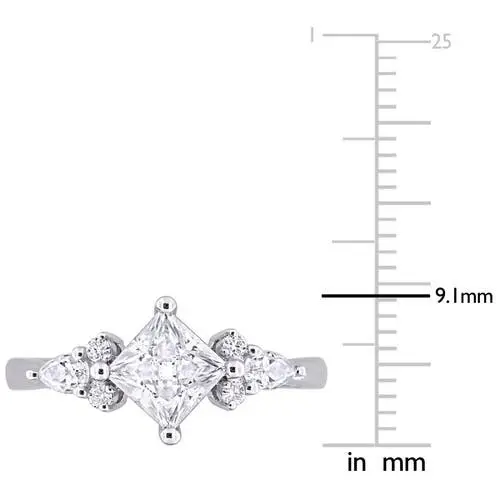 JULIANNA B. Moissanite Cluster Ring