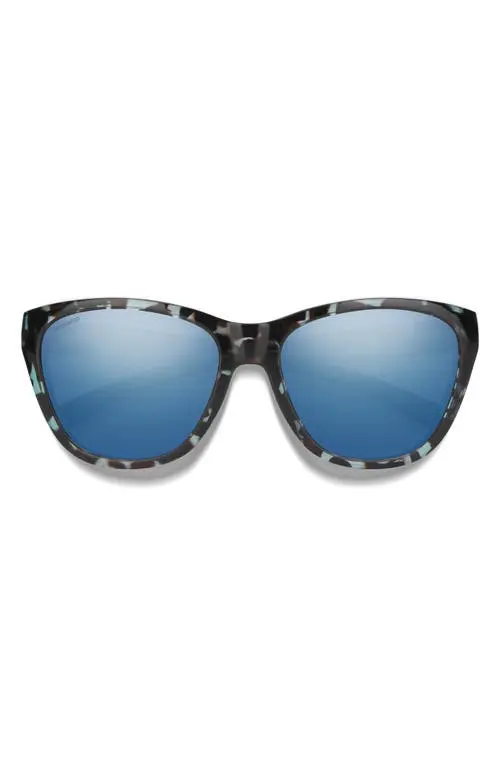 SMITH Shoal Wraparound Sunglasses - Sky Tortoise / Blue
