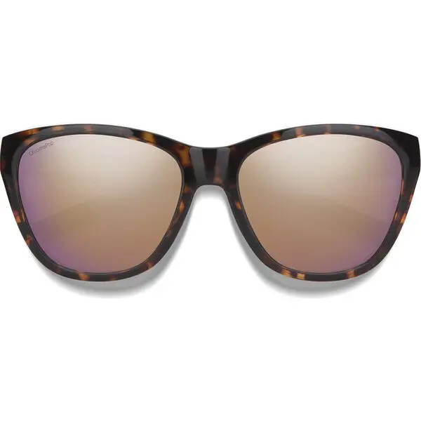 SMITH Wraparound Sunglasses - Tortoise / Rose Gold
