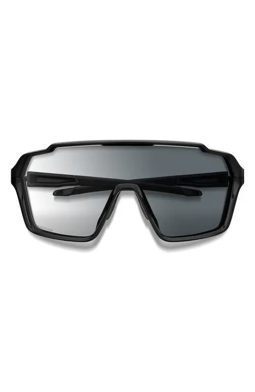 SMITH Shift Xl Mag™ Shield Sunglasses - Black / Clear To Gray