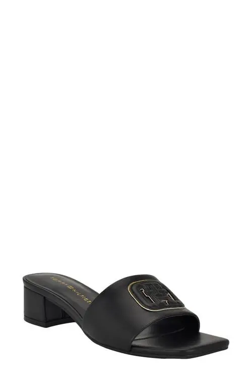 Tommy Hilfiger Penni Slide Sandal - Black
