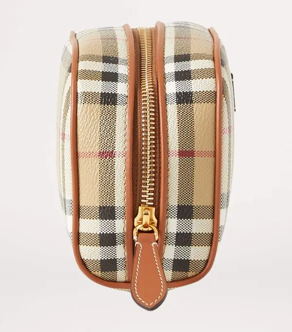 Burberry Small Check Wash Bag