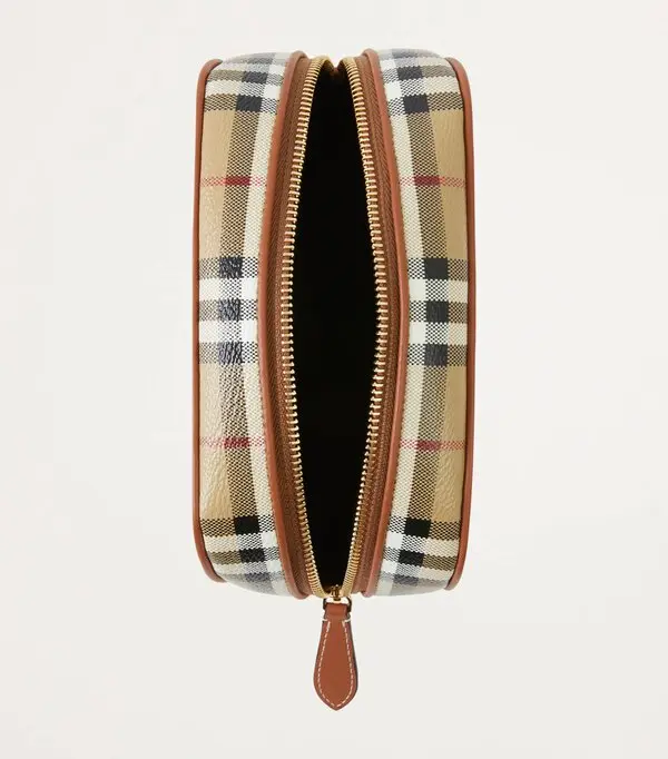 Burberry Small Check Wash Bag