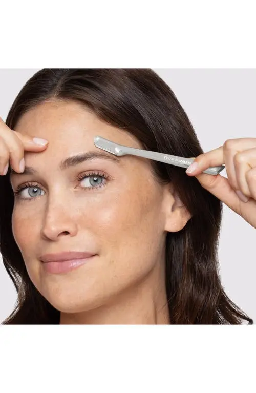 TWEEZERMAN 2-pack Brow Razor & Mini Tweezer Set - No Color