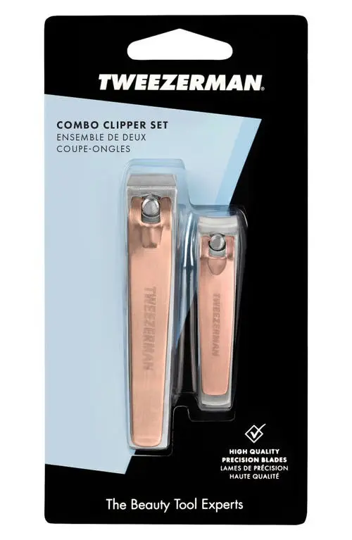 TWEEZERMAN Rose Gold Combo 2-pack Nail Clipper Set - No Color