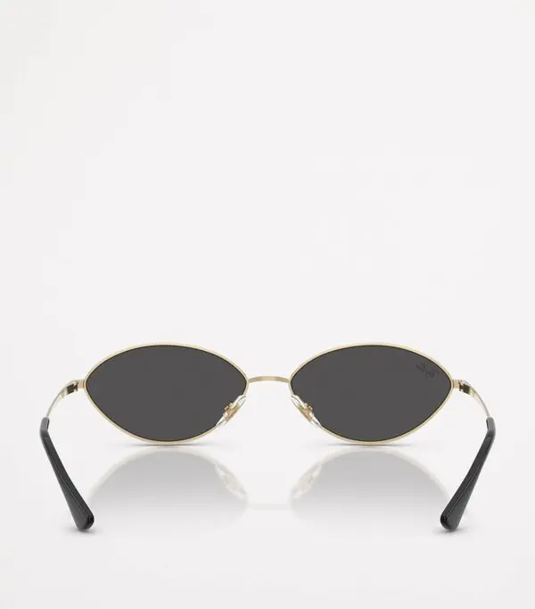 Ray-ban Kai Bio-based Oval Sunglasses - Gold