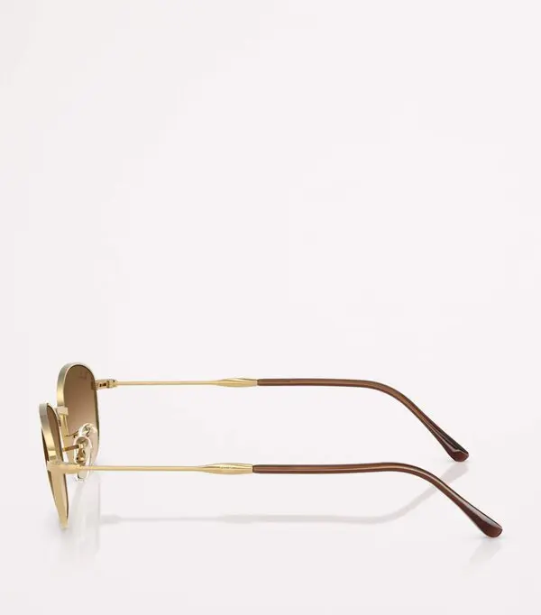 Ray-ban Irregular Sunglasses - Gold