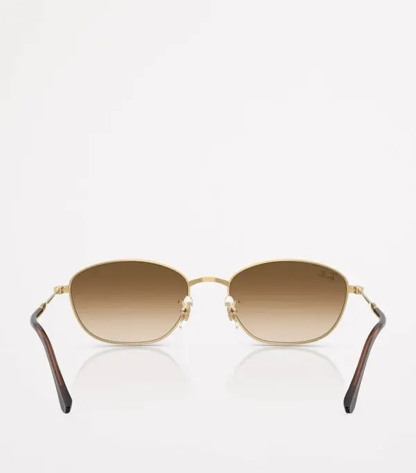 Ray-ban Irregular Sunglasses - Gold