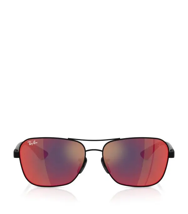 Ray-ban X Scuderia Ferrari Rb8336m Sunglasses - Black