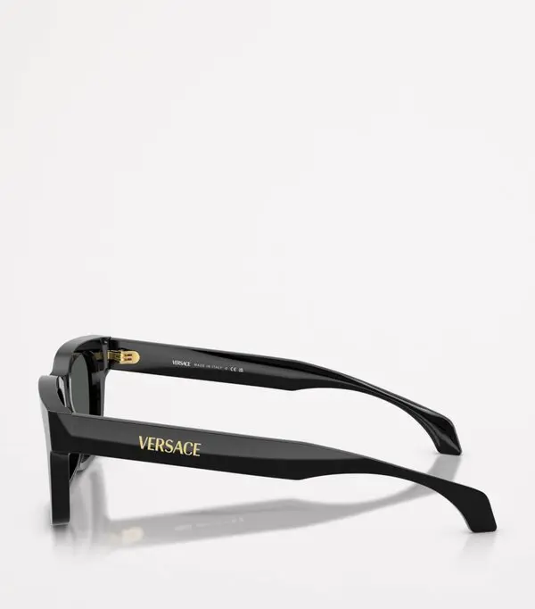 Versace Square Frame Sunglasses - Black