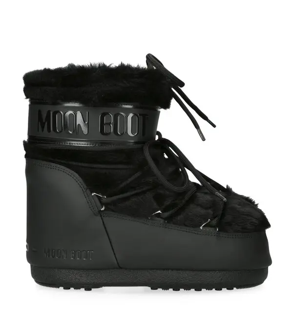 Moon Boot Icon Low Ankle Boots - Black