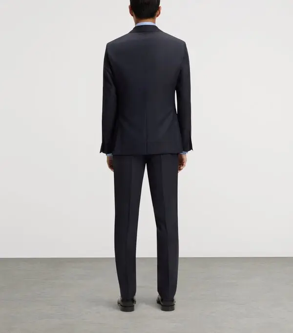 BOSS Virgin Wool-silk 2-piece Suit