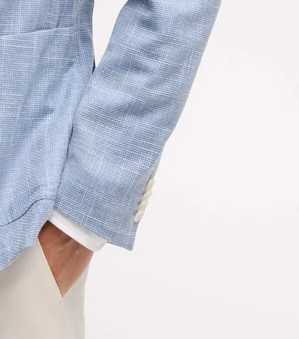 BOSS Check Slim Blazer