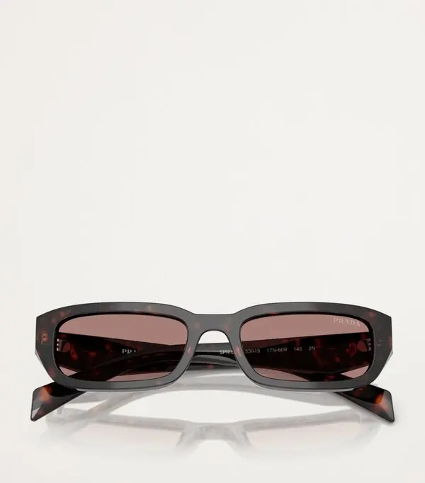 Prada Acetate Prb06s Sunglasses - Brown