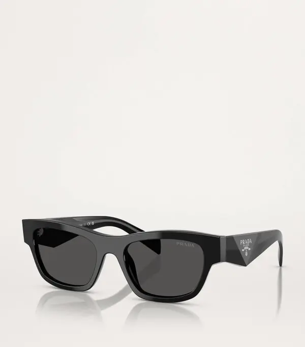 Prada Acetate Prb09s Sunglasses - Black