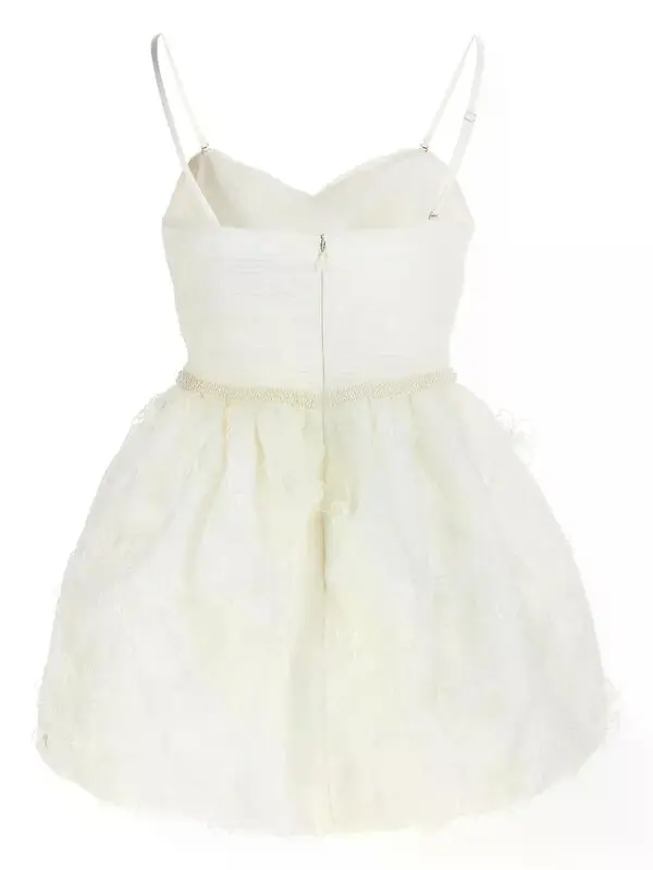 SELF-PORTRAIT Bow-detail Mini Dress