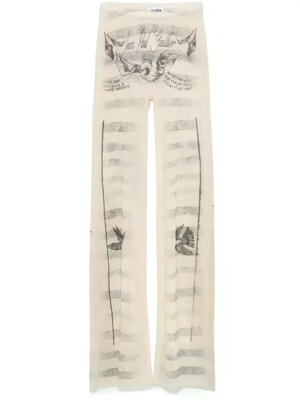JEAN PAUL GAULTIER Tattoo Marinière” Trousers