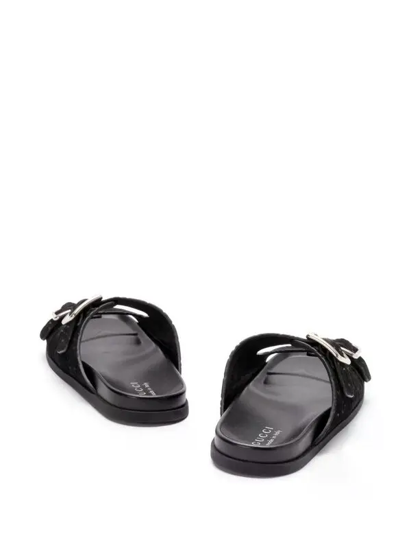 Gucci Suede Slides