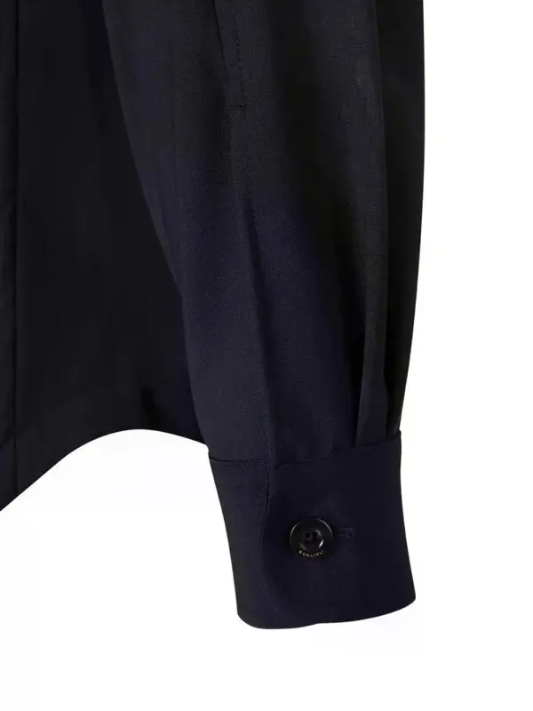 Boglioli Collarless Shirt