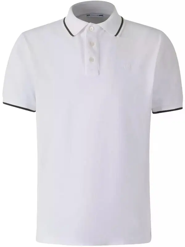 JACOB COHЁN Contrast-trim Polo Shirt