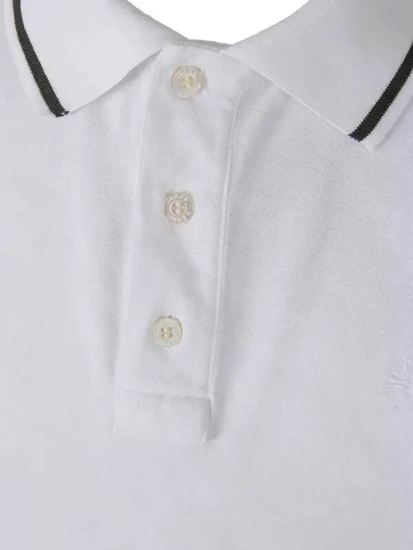 JACOB COHЁN Contrast-trim Polo Shirt
