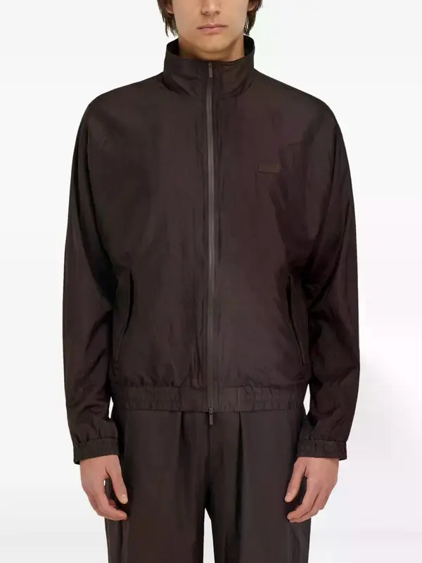 FERRAGAMO Zip-up Bomber Jacket