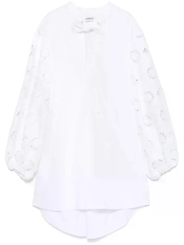DONDUP Broderie-anglaise Mini Dress