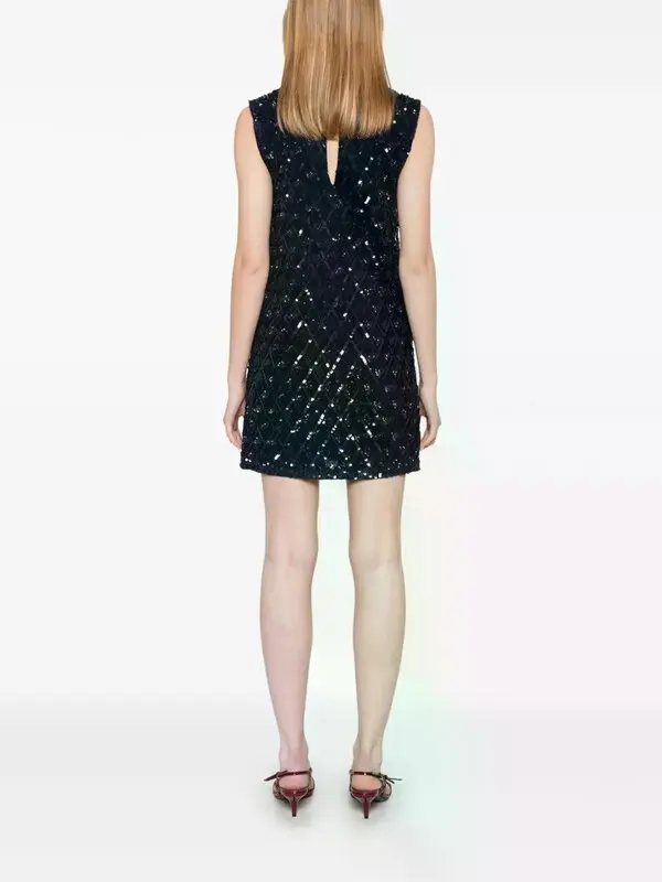 P.a.r.o.s.h Sequined Mini Dress - Blue