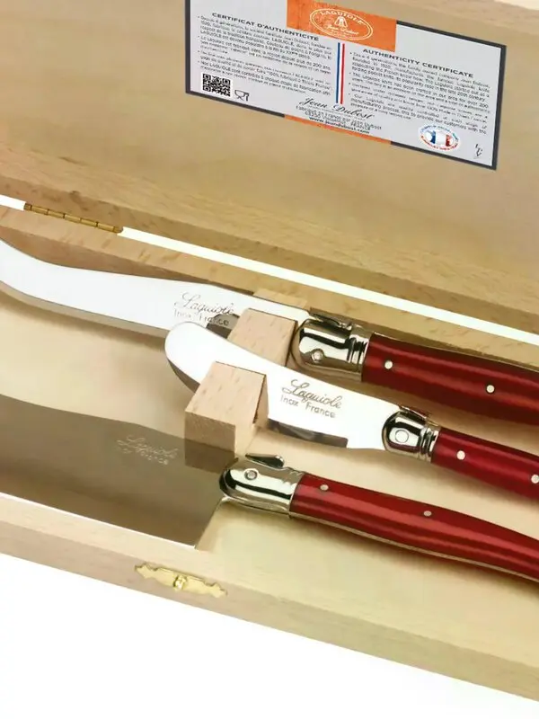 JEAN DUBOST LAGUIOLE Premium Cheese Knifes