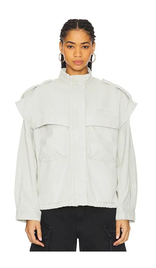 Alpha Industries Oversized Cotton Utility Jacket