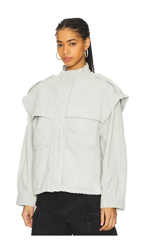 Alpha Industries Oversized Cotton Utility Jacket