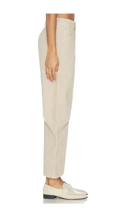 NILI LOTAN Shon Corduroy Pant - Travertine