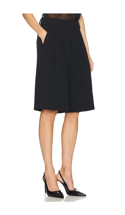 Good American Luxe Suiting Long Shorts