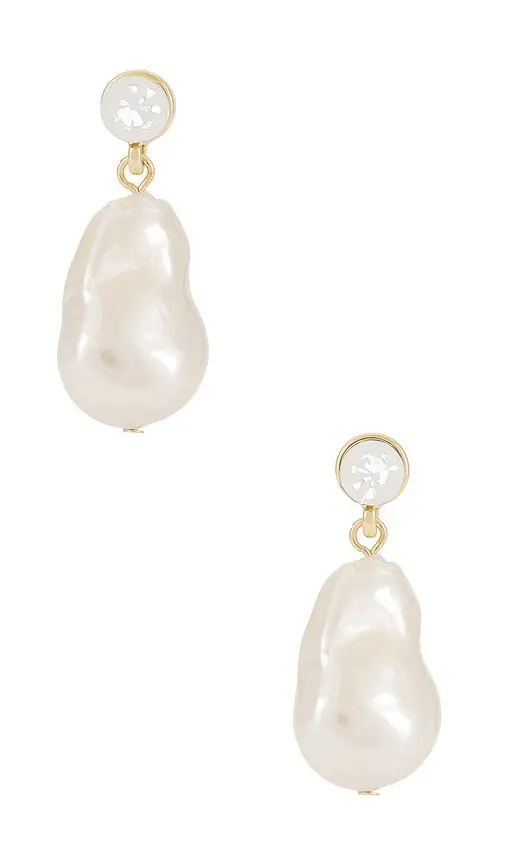 Baublebar Elizabeth Earrings - Pearl