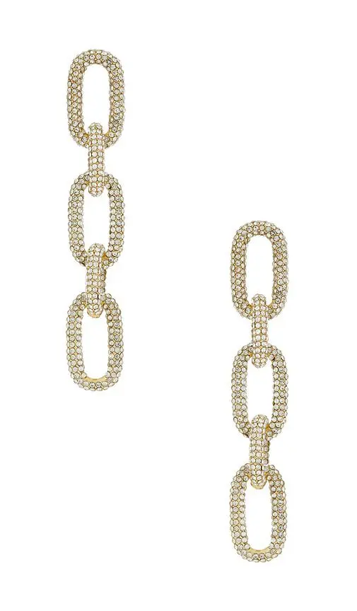 Baublebar Nova Chain Dangle Earrings - Clear