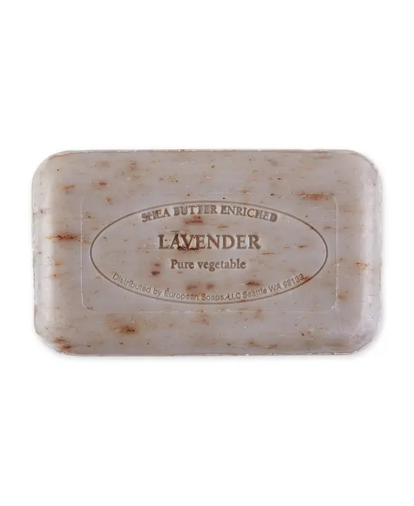 EUROPEAN SOAPS Pre De Provence Moisturizing 150g French Soap Bar - Lavender