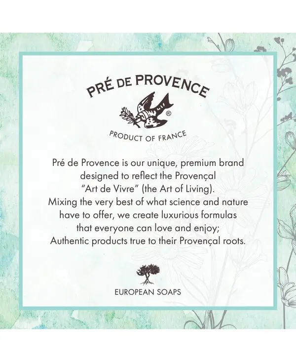 EUROPEAN SOAPS Pre De Provence Moisturizing 150g French Soap Bar - Lavender