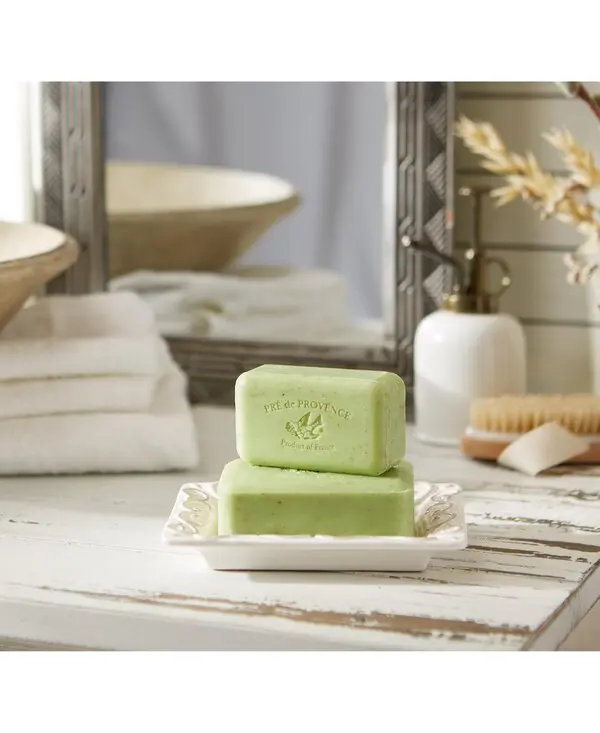 EUROPEAN SOAPS Pre De Moisturizing 250g French Soap Bar - Lime Zest