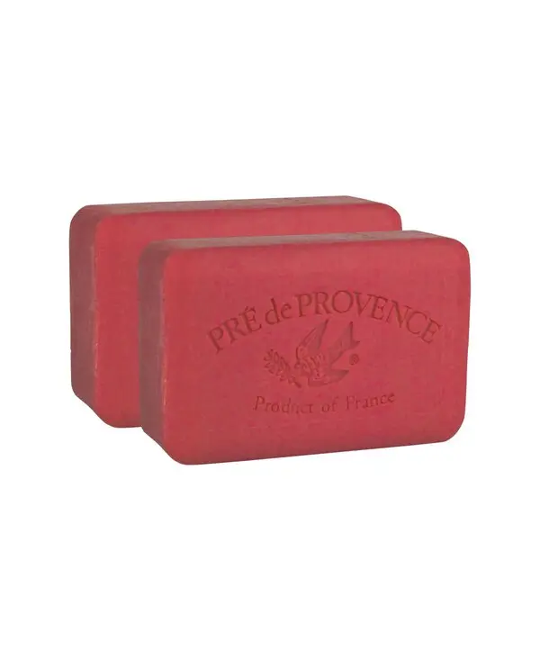 EUROPEAN SOAPS Pre De Moisturizing 250g French Soap Bar - Raspberry