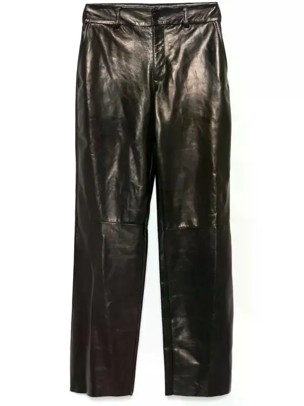 SALVATORE SANTORO Leather Trousers