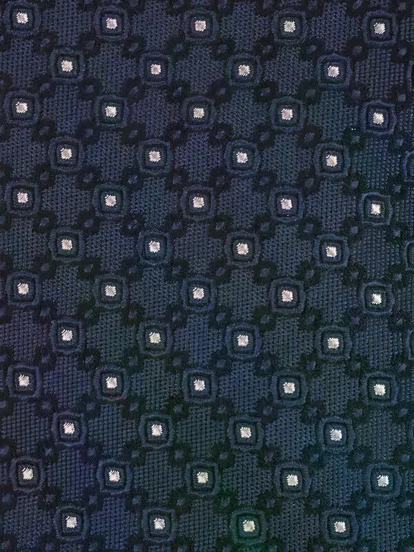 Brunello Cucinelli Patterned Jacquard Tie - Blue