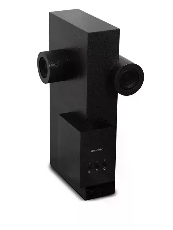 TRANSPARENT Brutalist Speaker - Black
