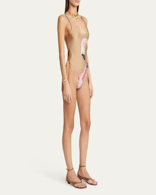 Chloé Jelly Thong Sandals - Pink Fizz